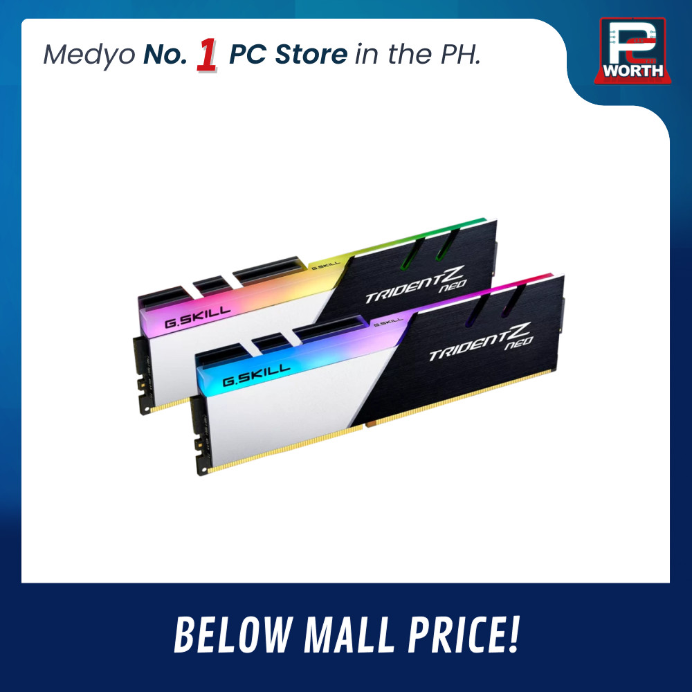 G-SKILL TRIDENT Z NEO RGB 16GBX2=32GB 3200MHZ DDR4 | PC Worth
