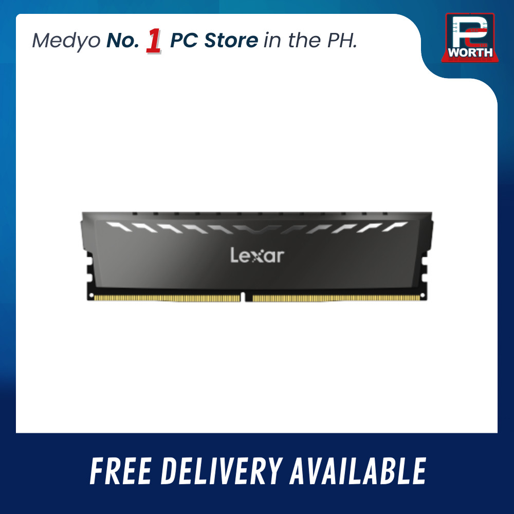 LEXAR THOR DARK GREY 16GBX2=32GB 3200MHZ DDR4 | PC Worth