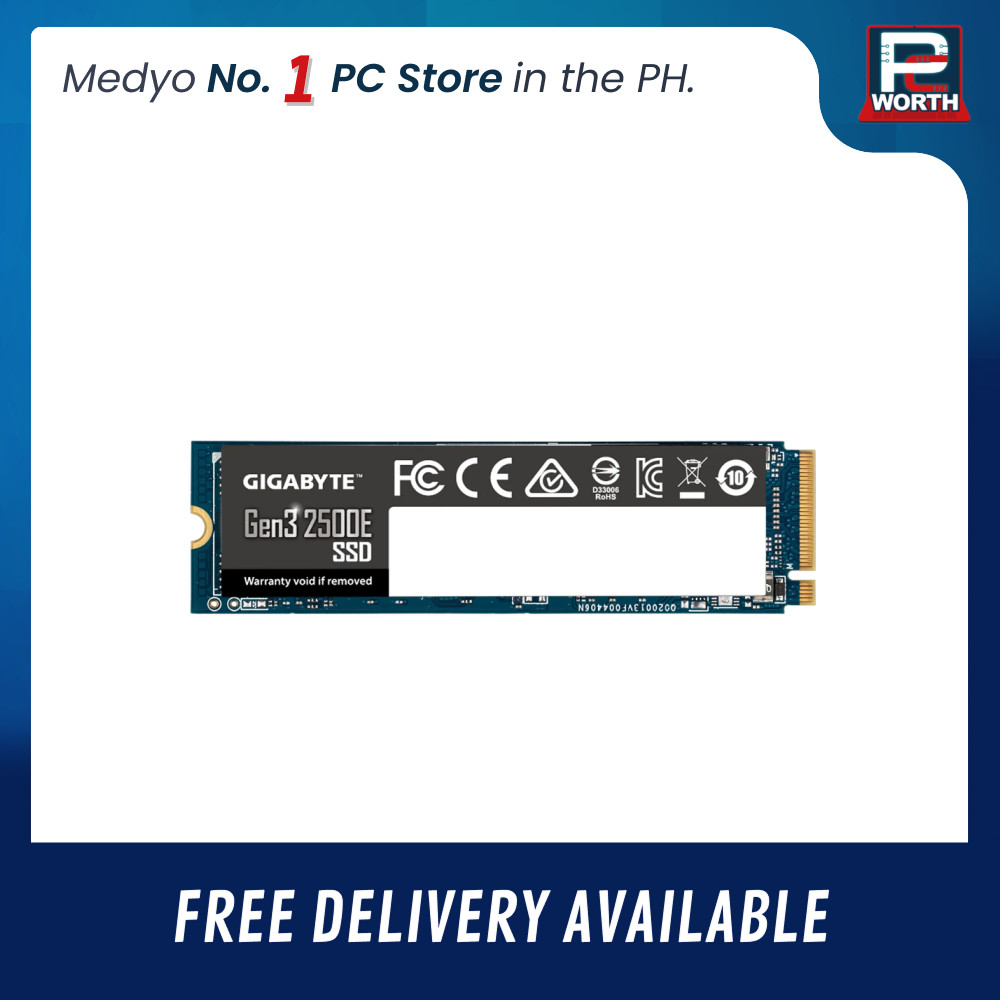 GIGABYTE GEN 3 2500E 1TB NVME M.2 SSD | PC Worth