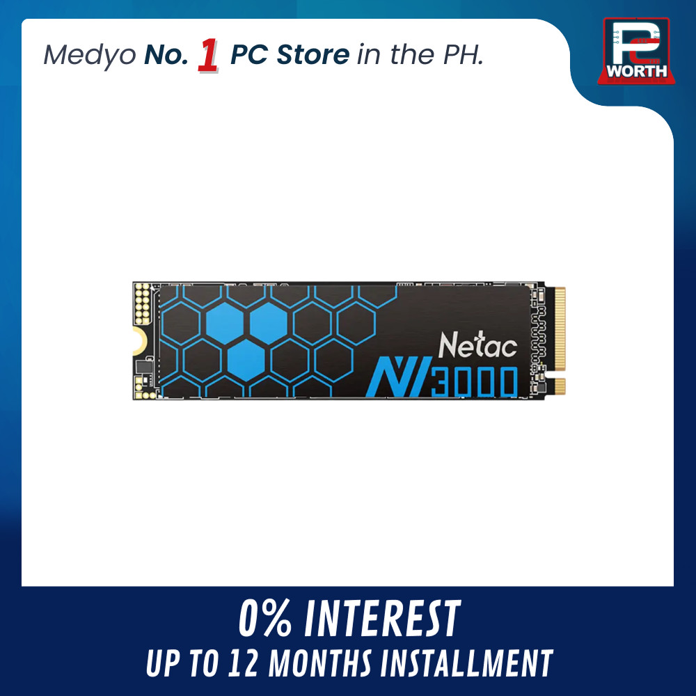 NETAC NV3000 NVME 500GB GEN 3 | PC Worth
