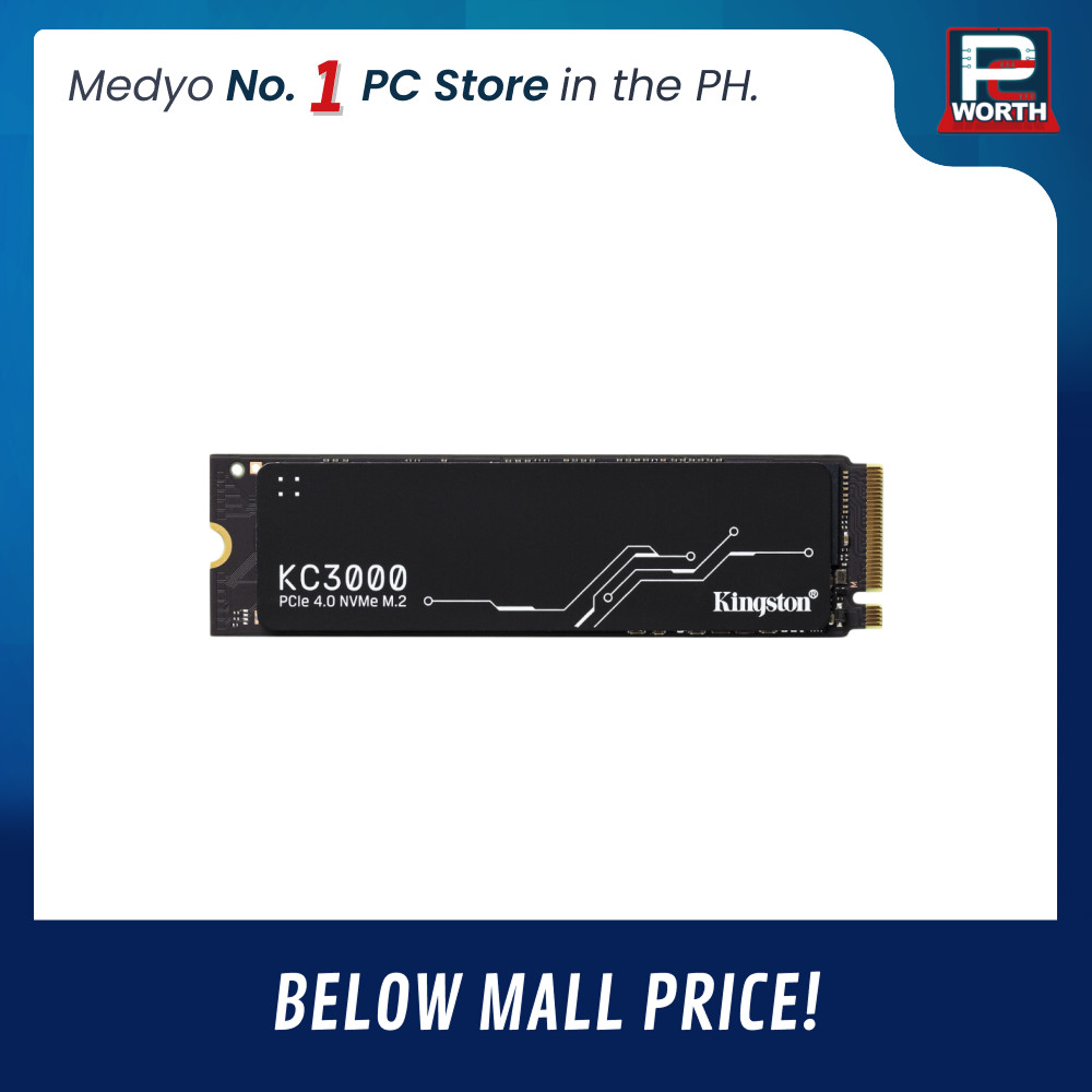 KINGSTON KC3000 NVME 2TB GEN 4 | PC Worth